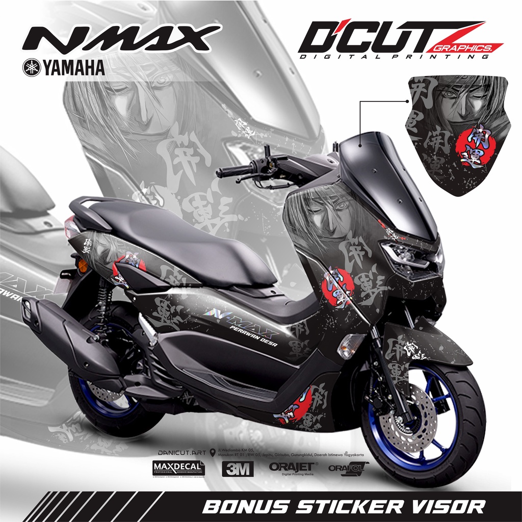 Jual Decal Sticker Japanese Nmax 2022 Full body (Request Design ...