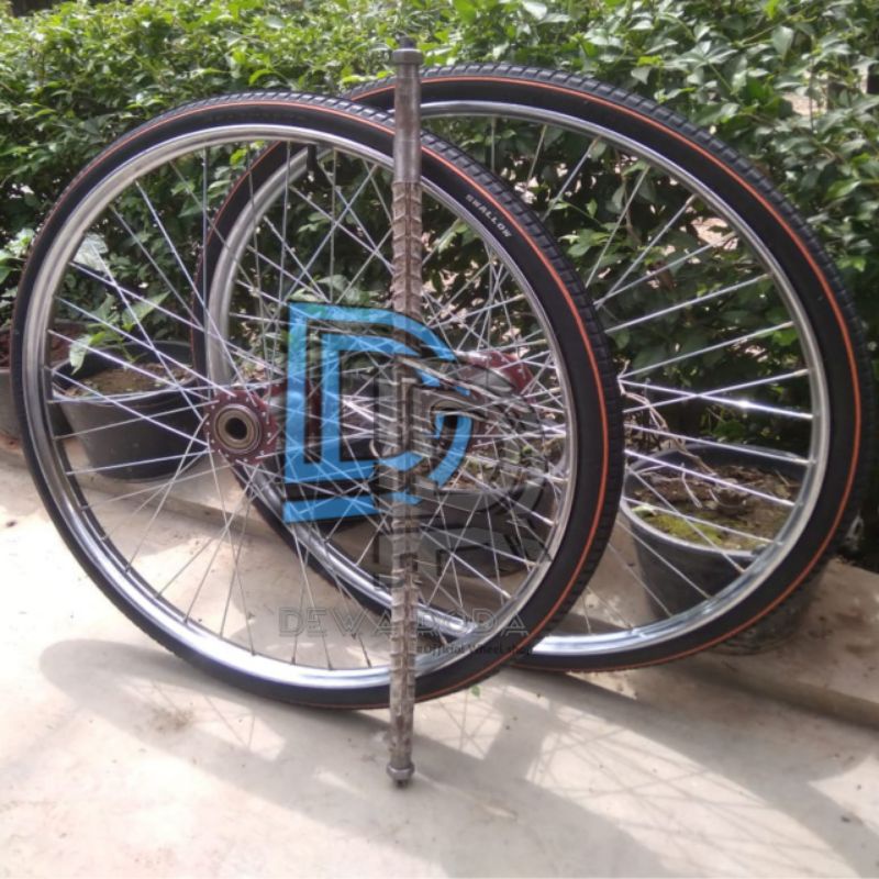 Jual Roda Becak 1 set + as | Shopee Indonesia