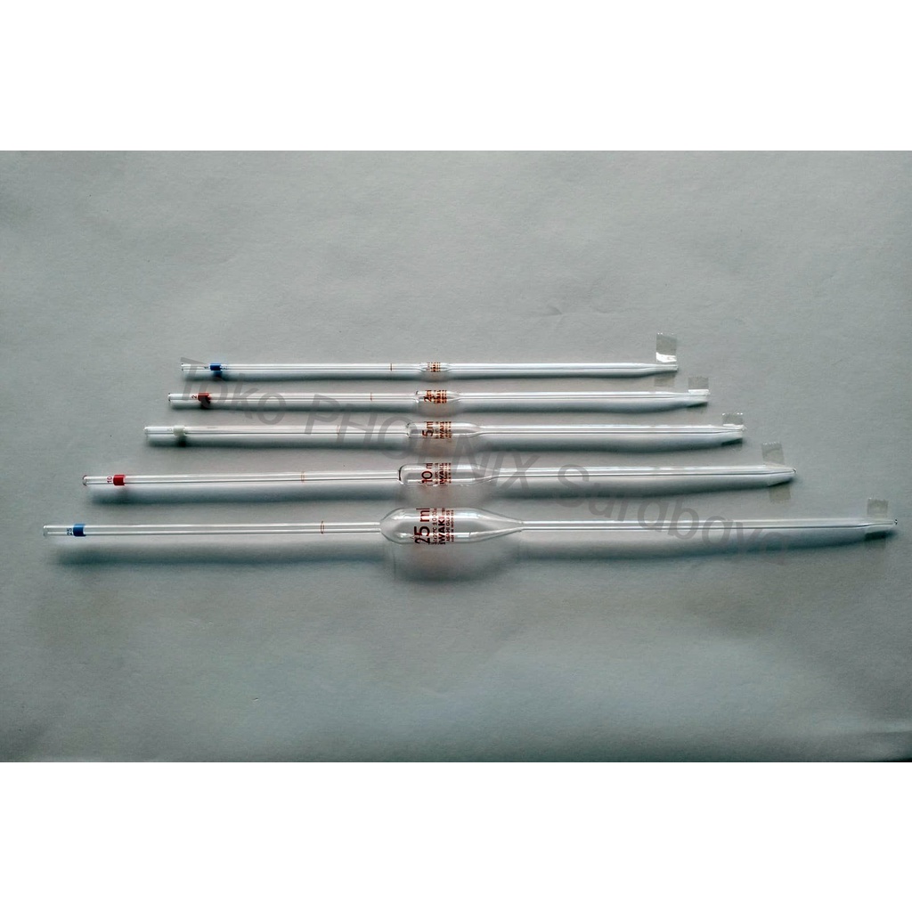 Jual IWAKI Volume pipet / Pipet Gondok / Pipet Volumetrik Class A ...