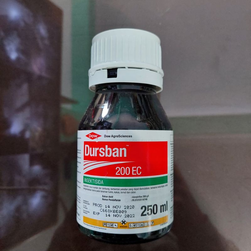 Jual Insektisida DURSBAN 200 EC - 250 ml | Shopee Indonesia