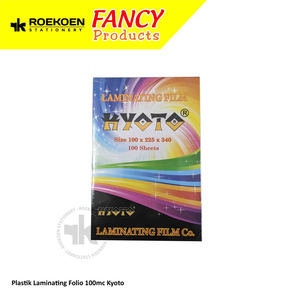 Jual Kyoto Plastik Laminating Folio 100mikron | Shopee Indonesia