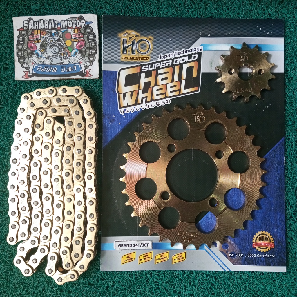 Jual GEAR PAKET GEARSET GIRSET GRAND LEGENDA GOLD MODEL SSS SINDO ...