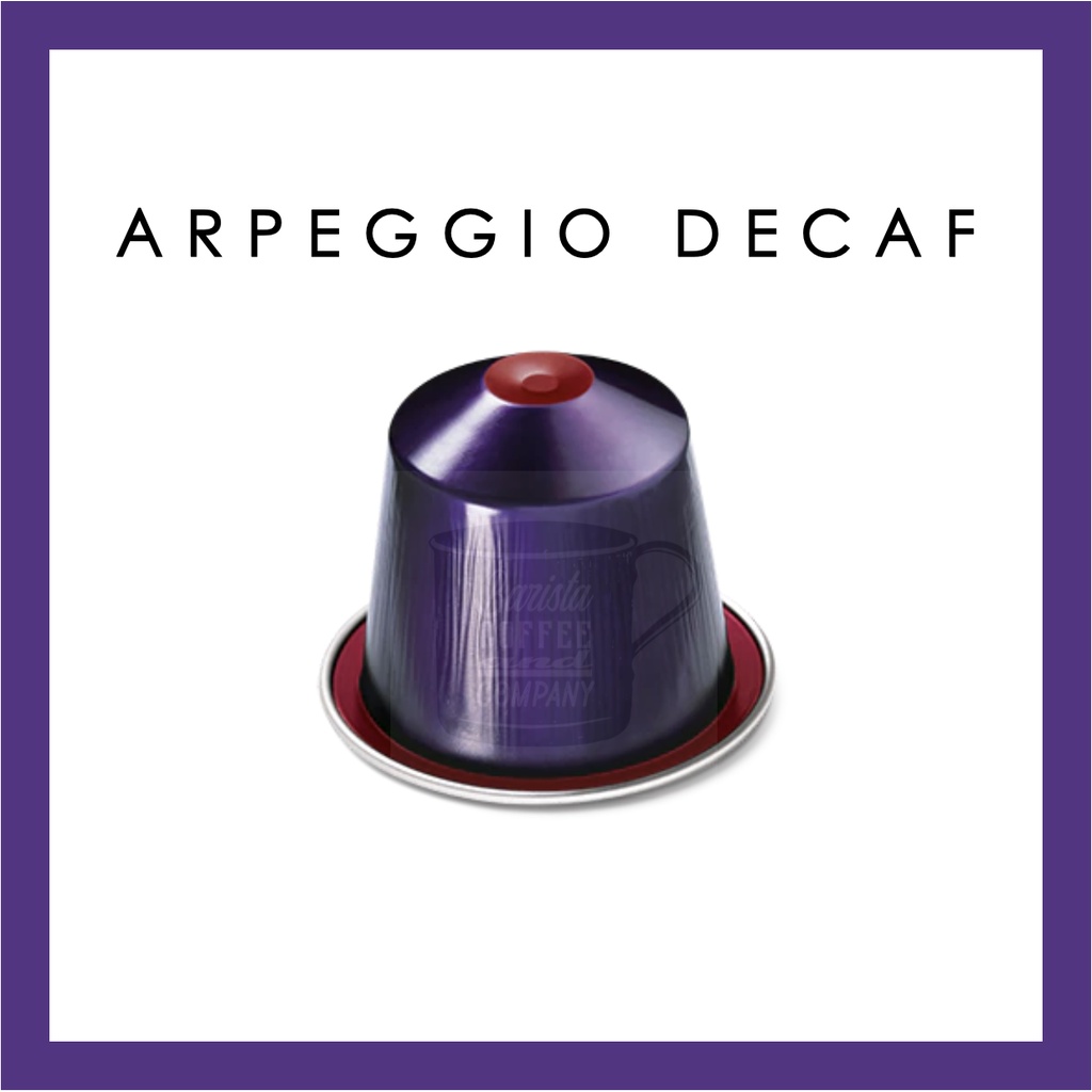 Jual ARPEGGIO DECAF Nespresso Coffee Capsules Kapsul Kopi | Shopee ...