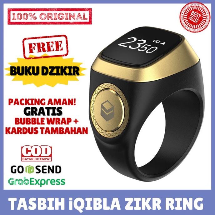 Jual Tasbih Digital Zikr Ring Zikr1 Lite Smart Ring Tasbeh Iqibla Zikir | Shopee Indonesia