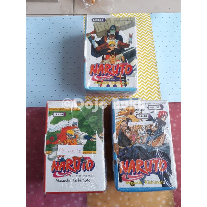 Jual Terlaris Komik Boxset : Naruto By Masashi Kishimoto | Shopee Indonesia