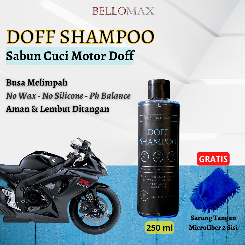 Jual Shampo Motor Doff - Sabun Cuci Doff - Sampo Motor - Matte Wash ...
