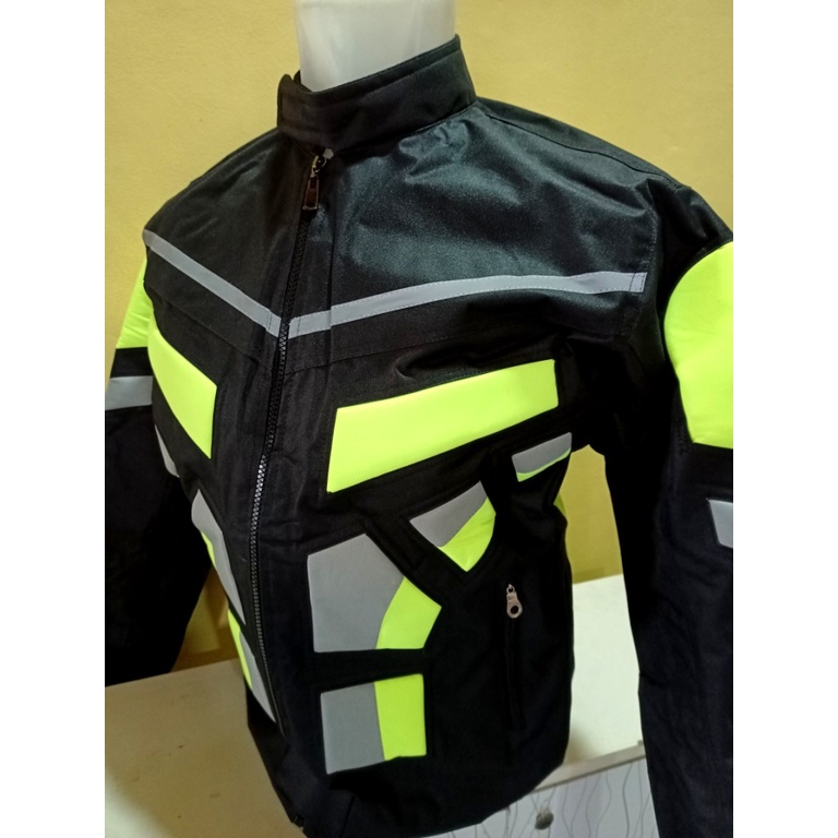 Jual Jaket Motor Terbaru Tebal Polos Pria Touring Jaket Biker Hijau ...