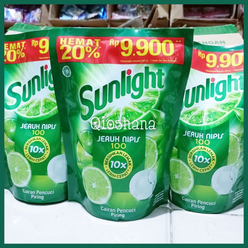 Jual SUNLIGHT SACHET REFILL 9900 / SABUN CUCI PIRING SUNLIGHT | Shopee Indonesia