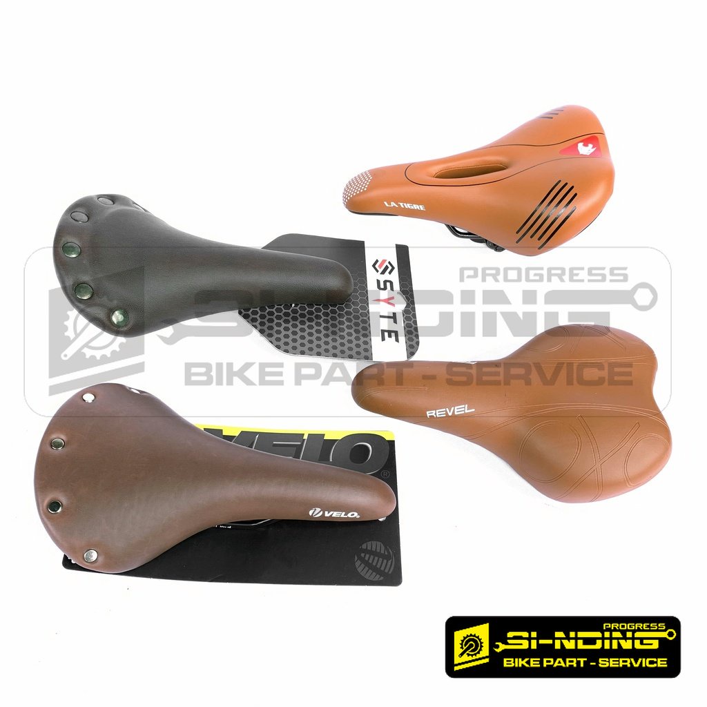 Jual Sedel Jok Sepeda MTB Federal Vintage Coklat Classic Velo La Tigre ...