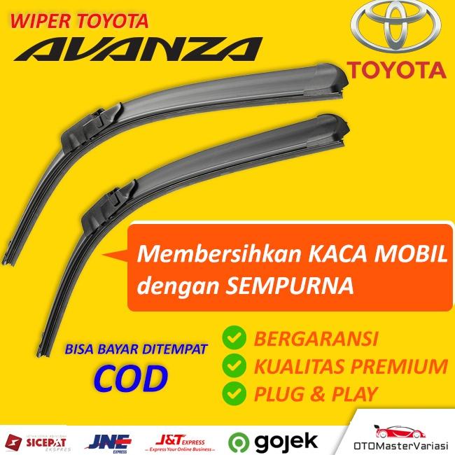 Jual Model Baru Wiper Kaca Mobil Toyota Avanza dan Veloz dan Daihatsu Xenia Semua Tahun ...