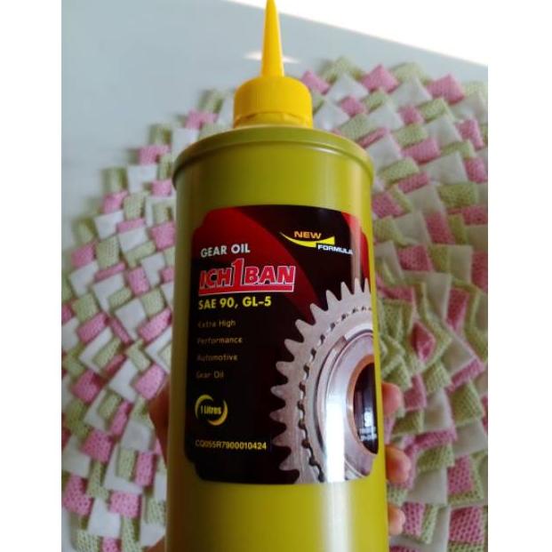 Jual [KODE 33] Oli Gear/Oli Transmisi/Gardan Ichiban SAE 90 / SAE 140 ...