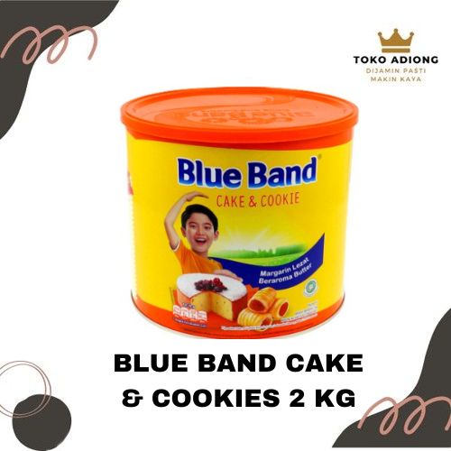 Jual BLUE BAND CAKE & COOKIES 2 KG - margarine dan mentega | Shopee ...