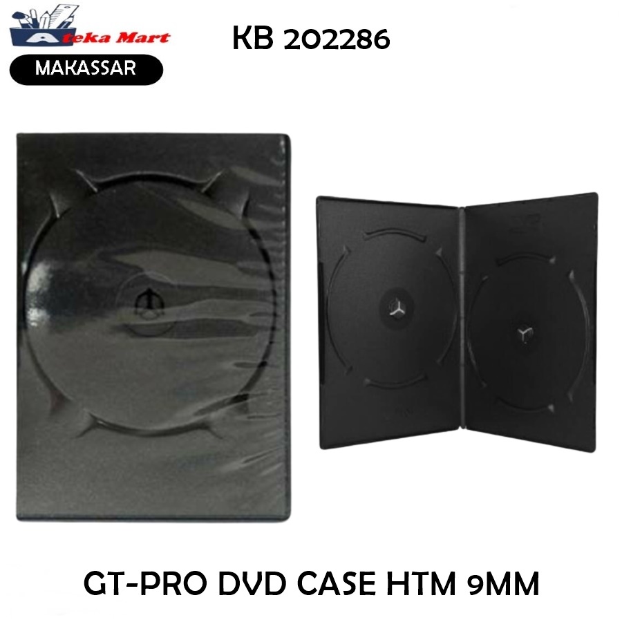 Jual GT-PRO DVD CASE 2 CD hitam | Shopee Indonesia