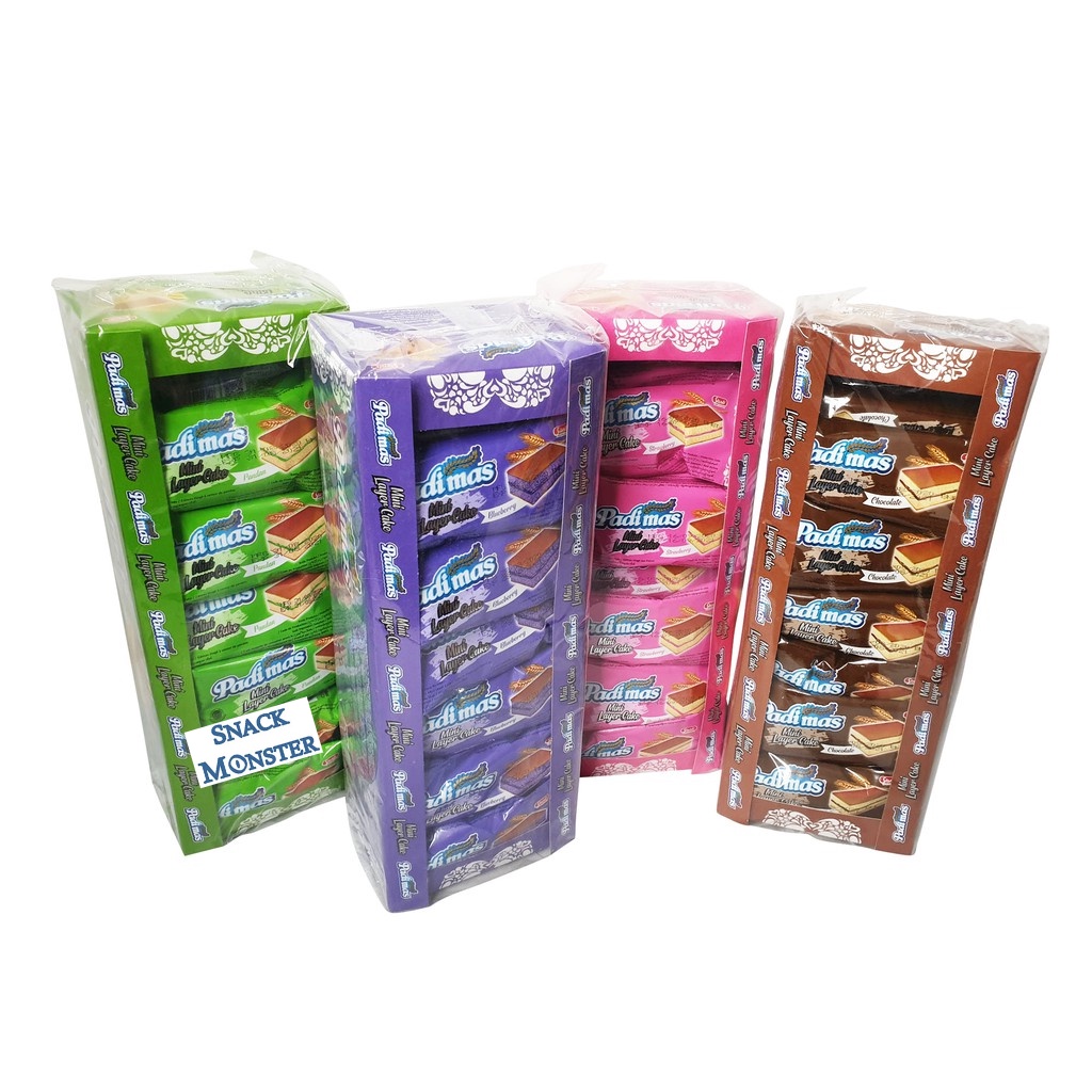 Jual Padimas Mini Layer Cake - Netto 24 bks x 10 gr | Shopee Indonesia