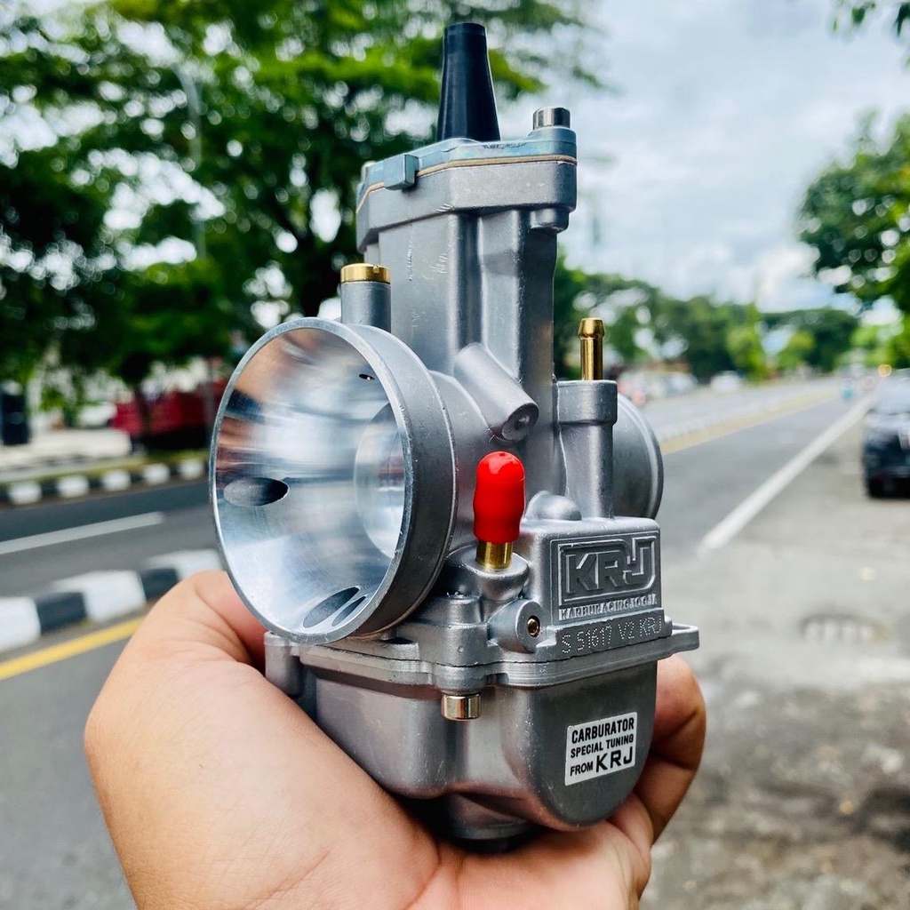 Jual KARBURATOR PWK KRJ RACING (V2) ORIGINAL 24 26 28 30 32 34 | Shopee Indonesia