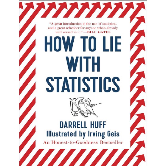 Jual Darrell Huff - How to Lie with Statistics-W. W. Norton (1993)[SC ...