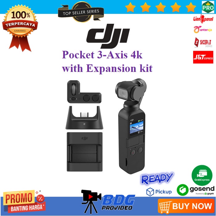 Jual DJI OSMO POCKET 3-AXIS STABILIZED HANDHELD CAMERA | Shopee Indonesia