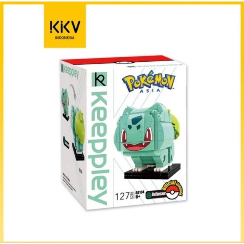 Jual QMAN Keepley Pokemon Block Toy / Mainan Balok Susun Lego Pokemon ...