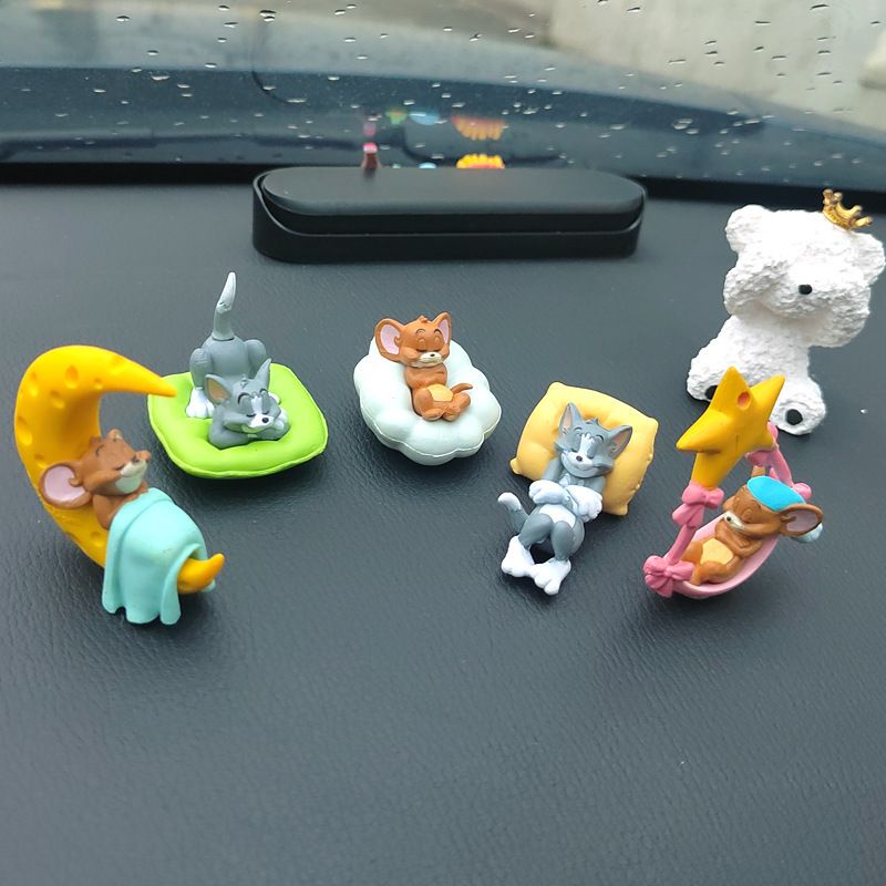 Jual ACC Market88 Set 5pcs - Dekorasi Pajangan Dashboard Mobil Tom ...
