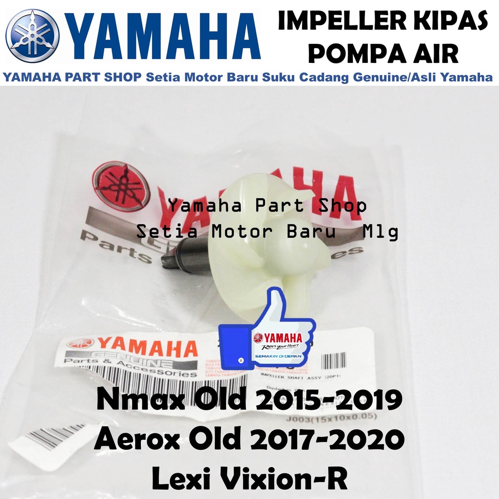 Jual Impeller Kipas Pompa Air Radiator Nmax N Max Aerox Old Lexi VixionR Asli Yamaha Setia Motor ...