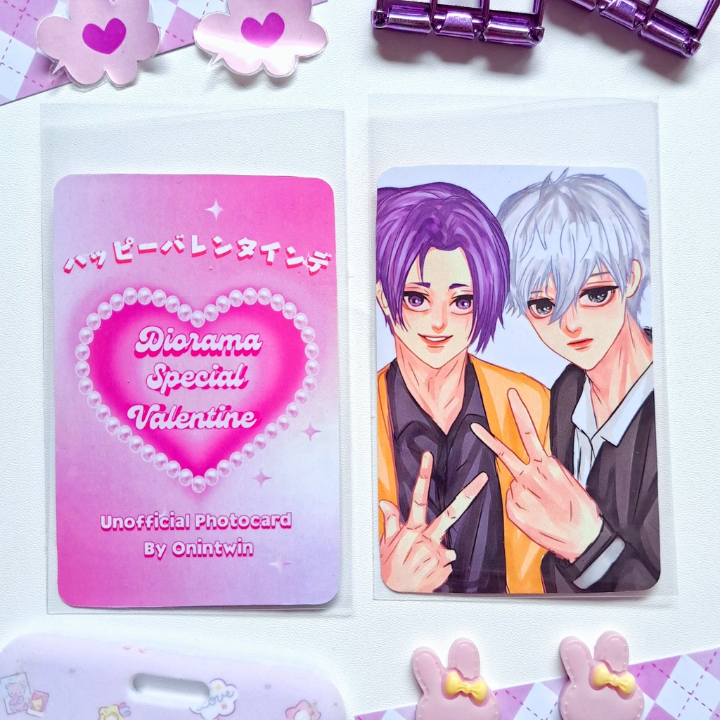 Jual Diorama special Valentine Days Photocard by onintwin / BLUE LOCK , MORIARTY THE PATRIOT ...