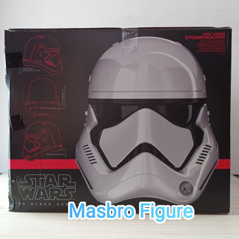 Jual Hasbro Helm Star Wars The Black Series First Order STORMTROOPER ...