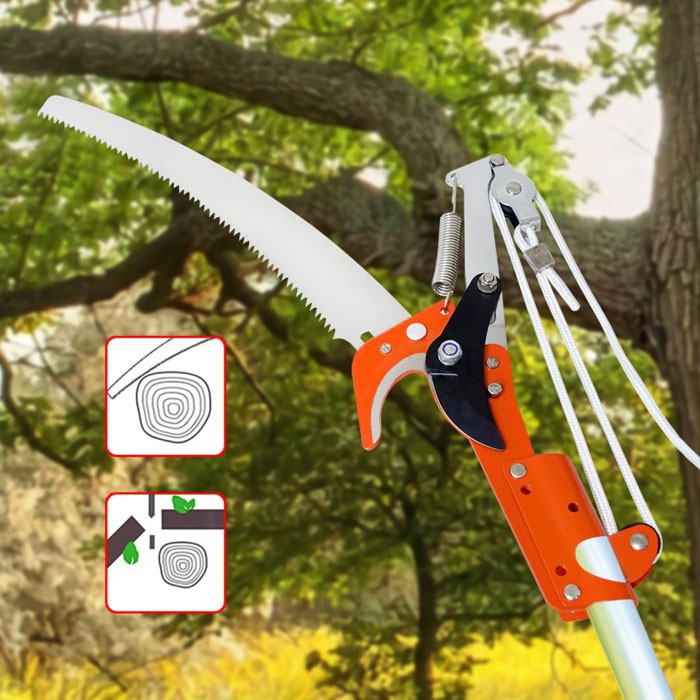 Jual Kenmaster Gunting Dahan Tali Gergaji Ranting Pohon Tinggi | Shopee Indonesia