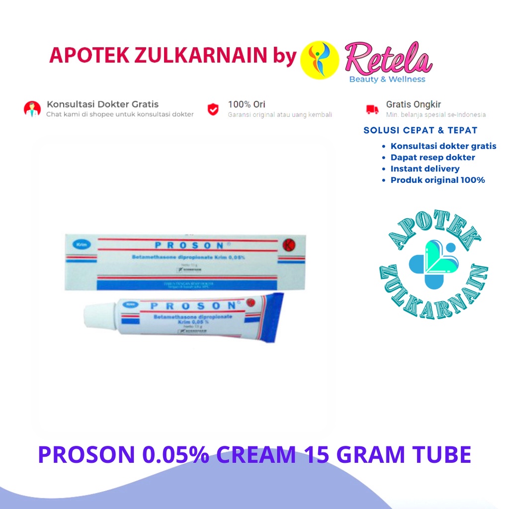 Jual Proson Cream 15Gr | Shopee Indonesia