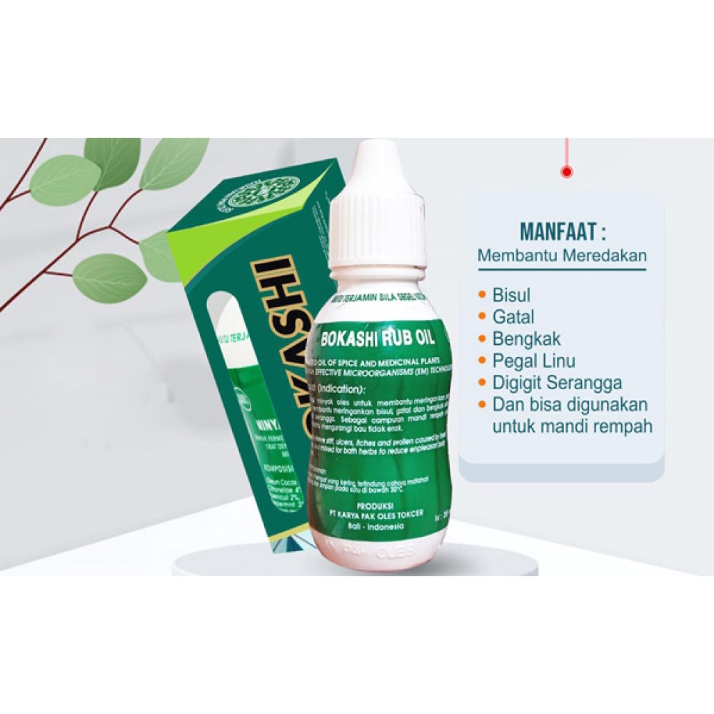 Jual MINYAK OLES BOKASIH RUB OIL OBAT TRADISIONAL NYERI OTOT DAN SENDI ...