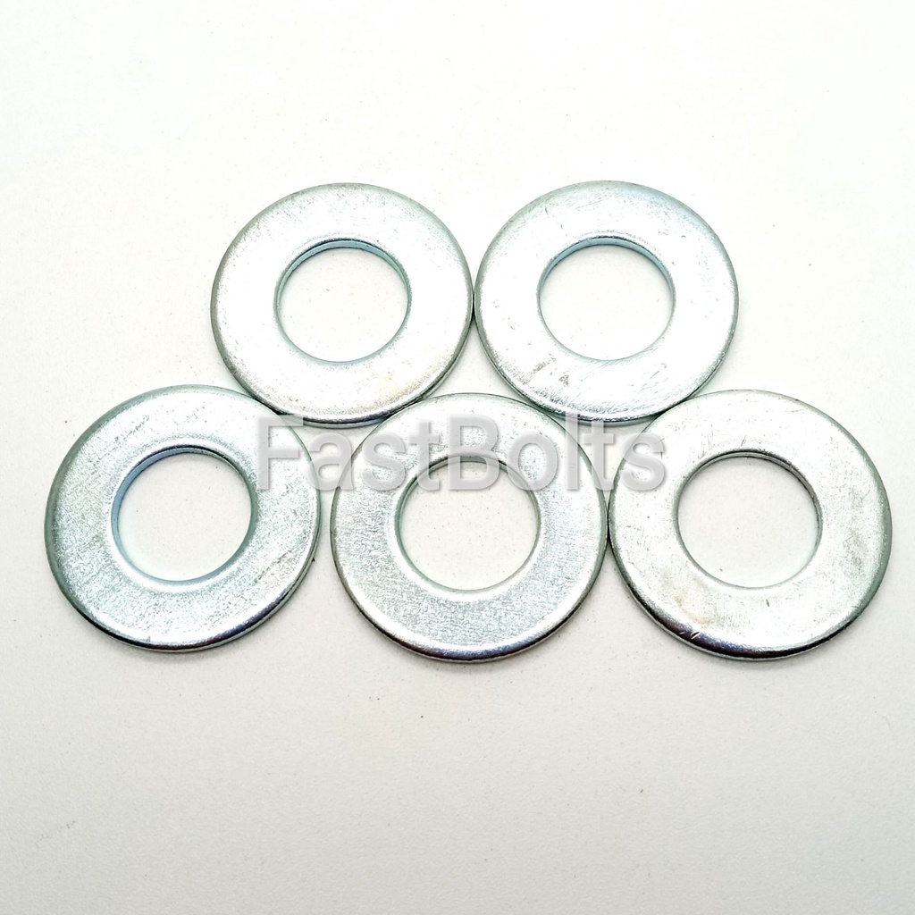 Jual Ring Plat M12 / Ring Plat Putih / Washer Plate Galvanis 12mm Baut ...