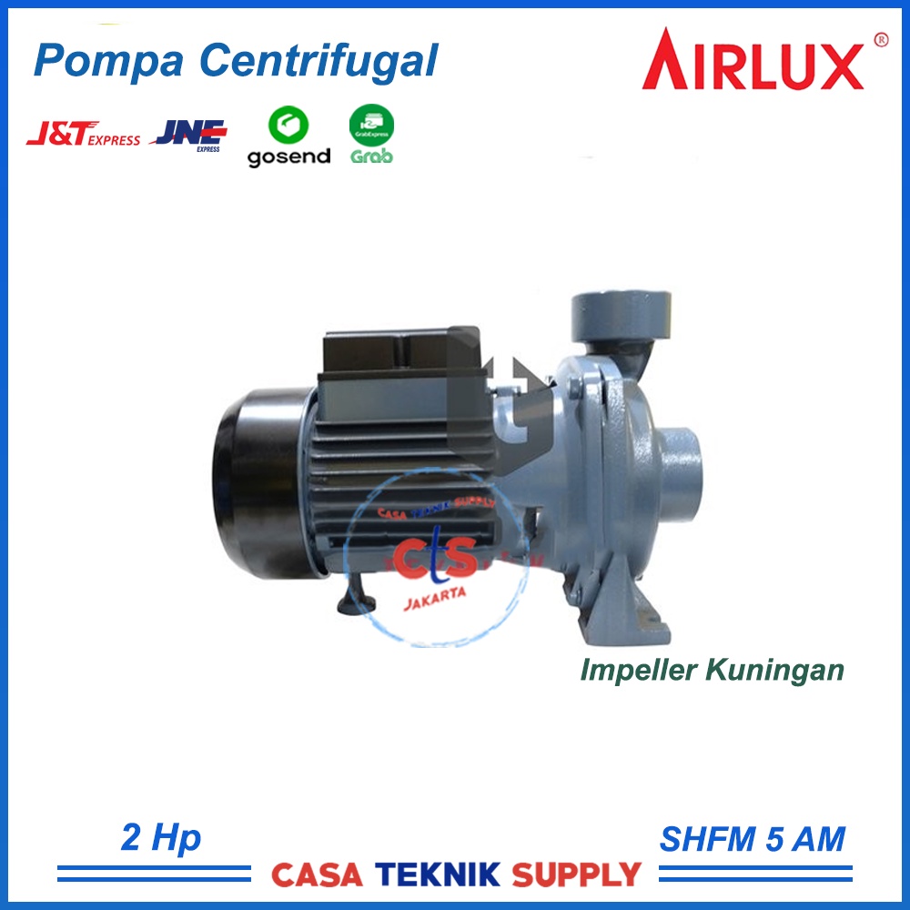 Jual Pompa Centrifugal 2hp 1phase AIRLUX SHFM 5AM | Shopee Indonesia