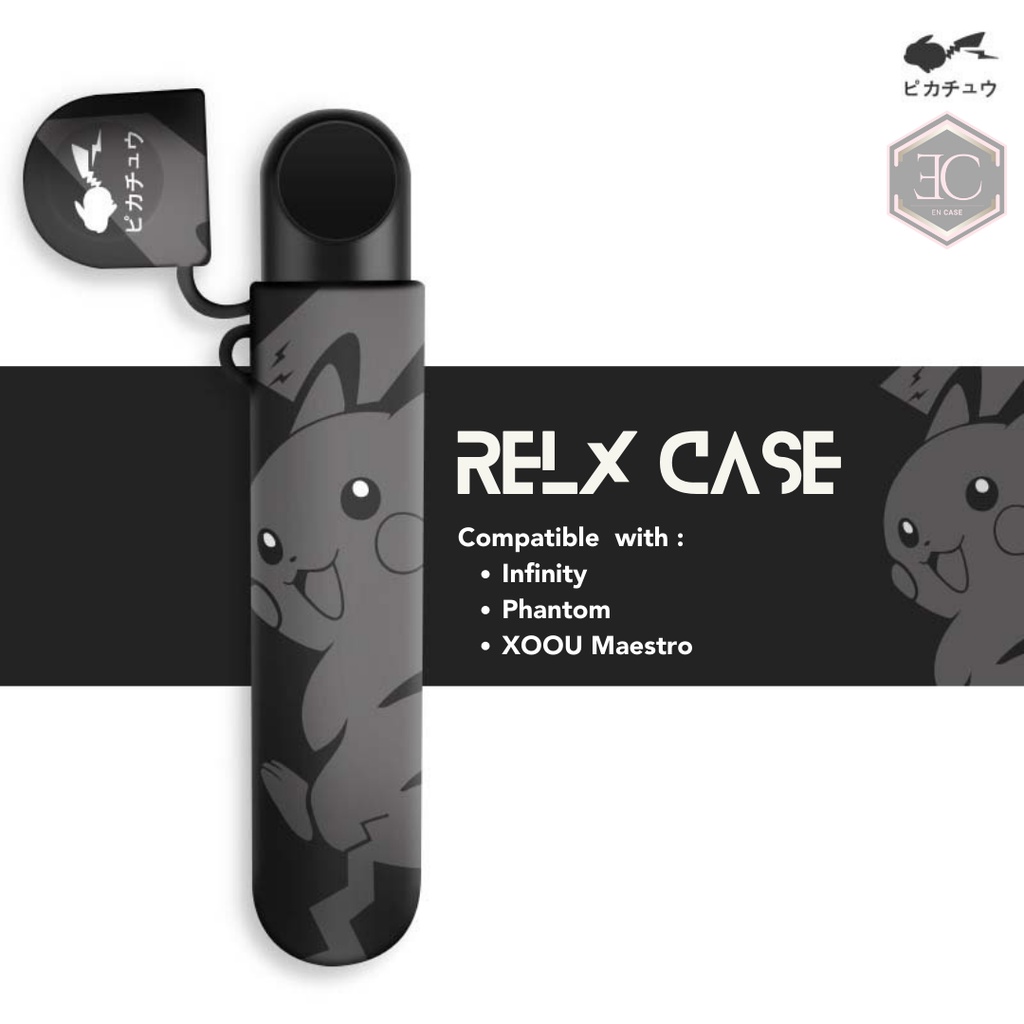 Jual Relx Protective Silicon Case | Casing Relx Model Pikachu Lucu ...