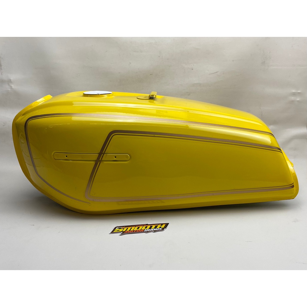 Jual tangki gl 100 kuning + striping gl100 wilwood | Shopee Indonesia