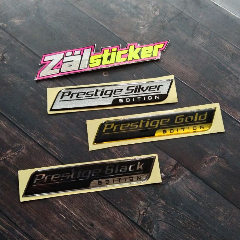 Jual STICKER EMBLEM/TIMBUL PRESTIGE EDITION | Shopee Indonesia
