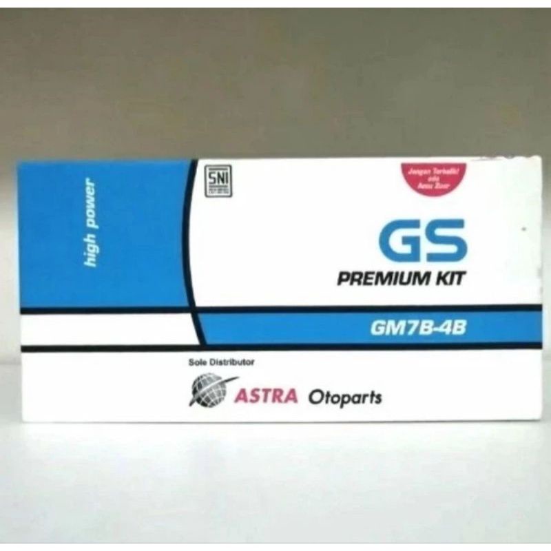 Jual AKI ACCU BASAH GS ASTRA ORI GM7B-48 12V 7Ah AKI BASAH UNTUK MOTOR HONDA TIGER YAMAHA ...