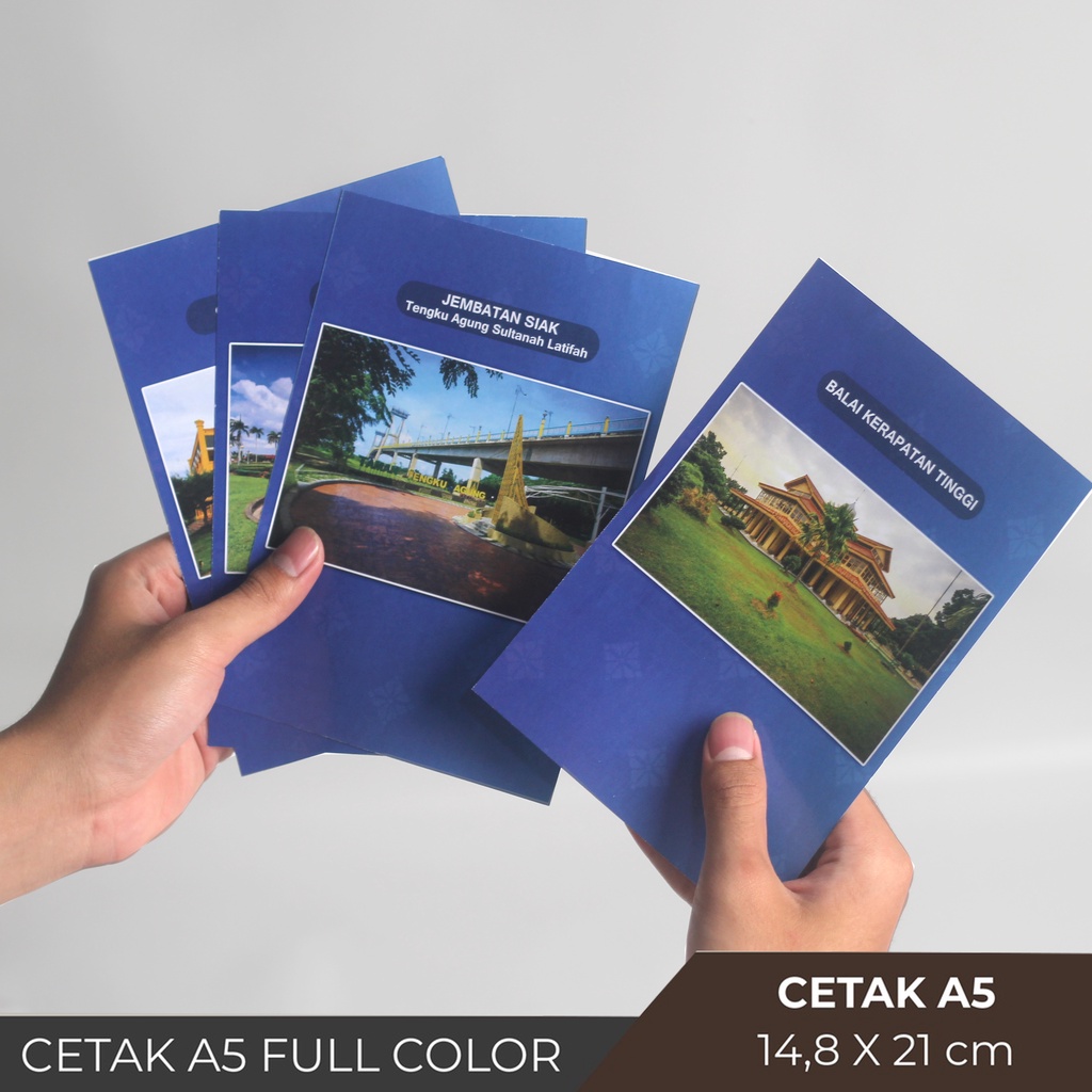 Jual Cetak A5 (14,8 x21 cm) - Macam-Macam Kertas - Full Color | Shopee Indonesia