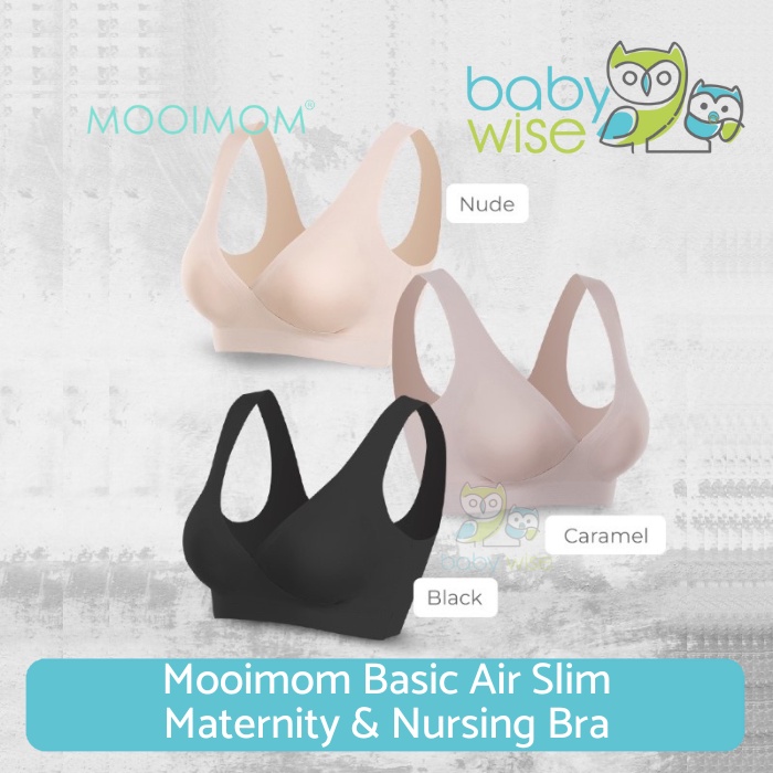 Jual Mooimom Basic Air Slim Maternity & Nursing Bra - Bra Menyusui & Hamil | Shopee Indonesia