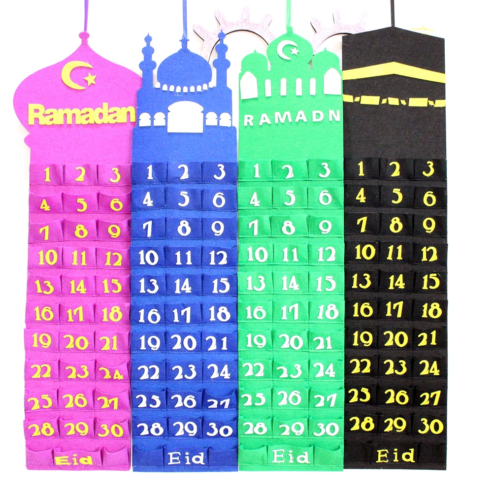 Jual Ramadhan Idul Fitri Kalender / Hiasan Dinding Lebaran Idul Fitri ...