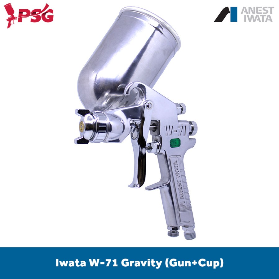 Jual ANEST IWATA SPRAYGUN W-71 (GUN+CUP) | Shopee Indonesia