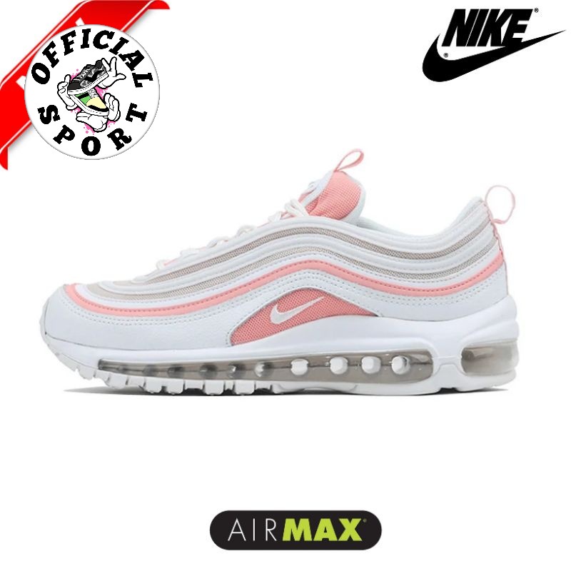 Jual Nike Air Max 97 Summit White Bleached Coral - 100% ORIGINAL ...