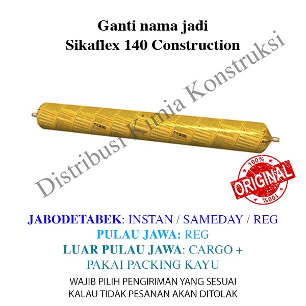 Jual SikaHyflex 140 / Sika Hyflex 140 / Sikaflex 140 CONSTRUCTION GREY 600ML | Shopee Indonesia