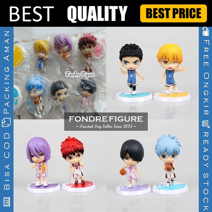 Jual PETIT CHARA SERIES KUROKO NO BASUKE BASKETBALL TETSUYA KAGAMI SET ...