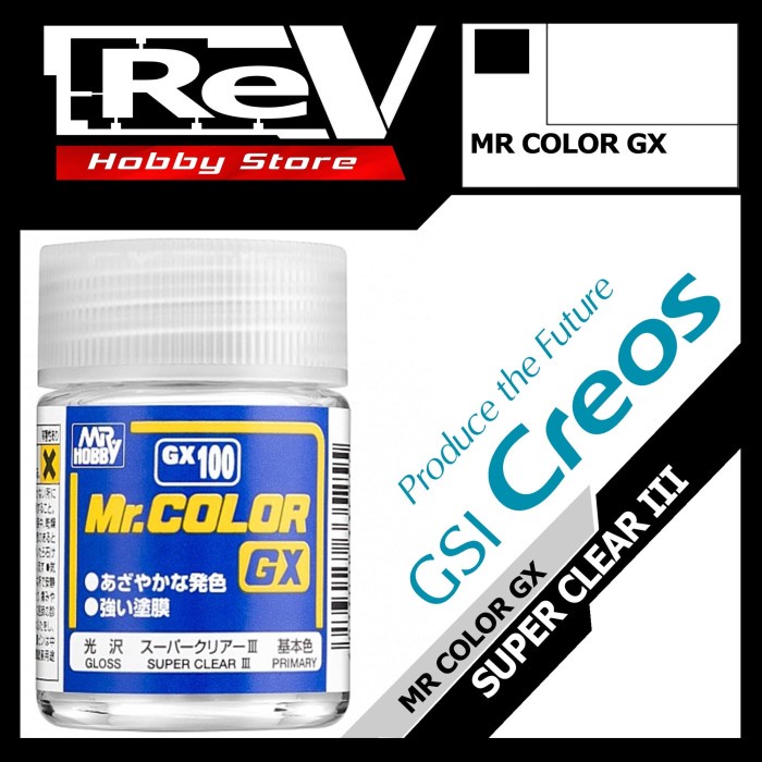 Jual MR COLOR CLEAR SUPER III GX 100 CAT GUNDAM MODEL KIT MG HG PG ...