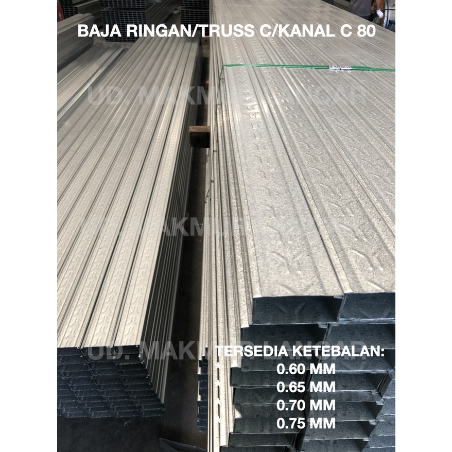 Jual BAJA RINGAN/TRUSS C/KANAL C 80 | Shopee Indonesia