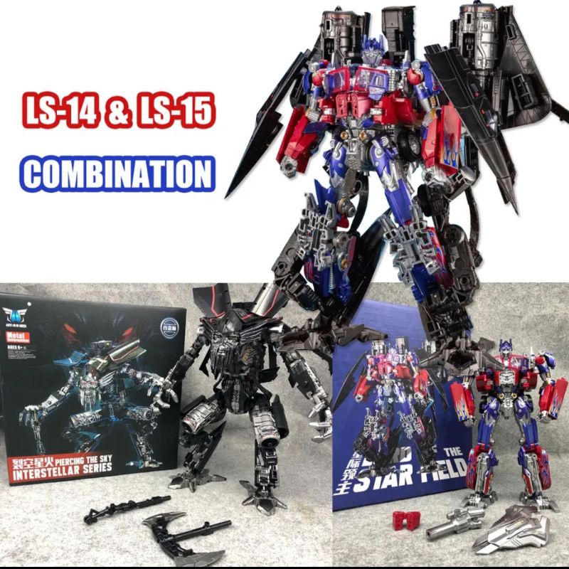 Jual Robot Transformers Combination Aoyi Mech Optimus Prime & Jetfire ...