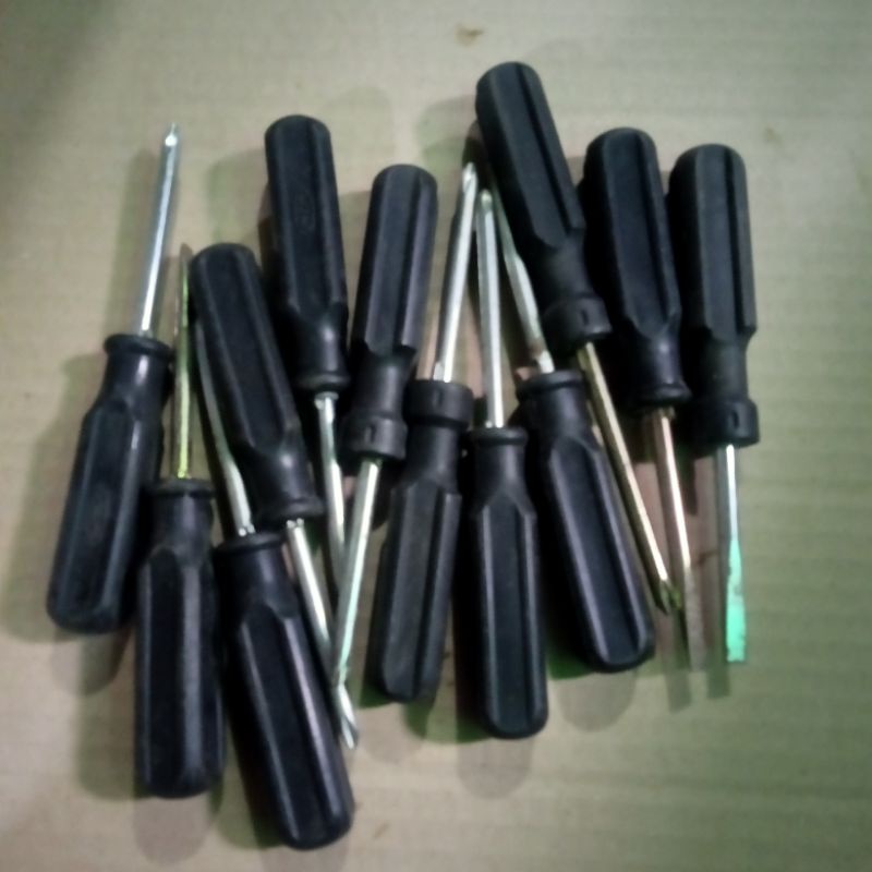 Jual OBENG MIN PLUS(-+)/OBENG ORIGINAL BAWAAN MOTOR | Shopee Indonesia