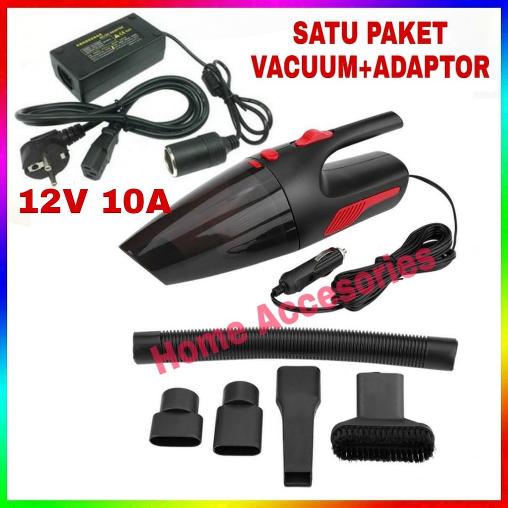 Jual Paket Vacum + Adaptor 12V 10A/ 9A / 8A / 5A Vakum vacuum fakum ...