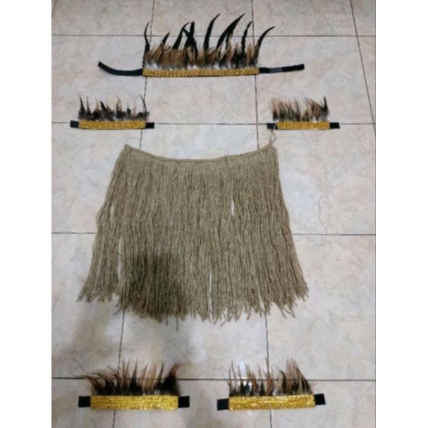 Jual BAJU ADAT PAPUA RUMBAI GONI DAN AKSESORIS | Shopee Indonesia