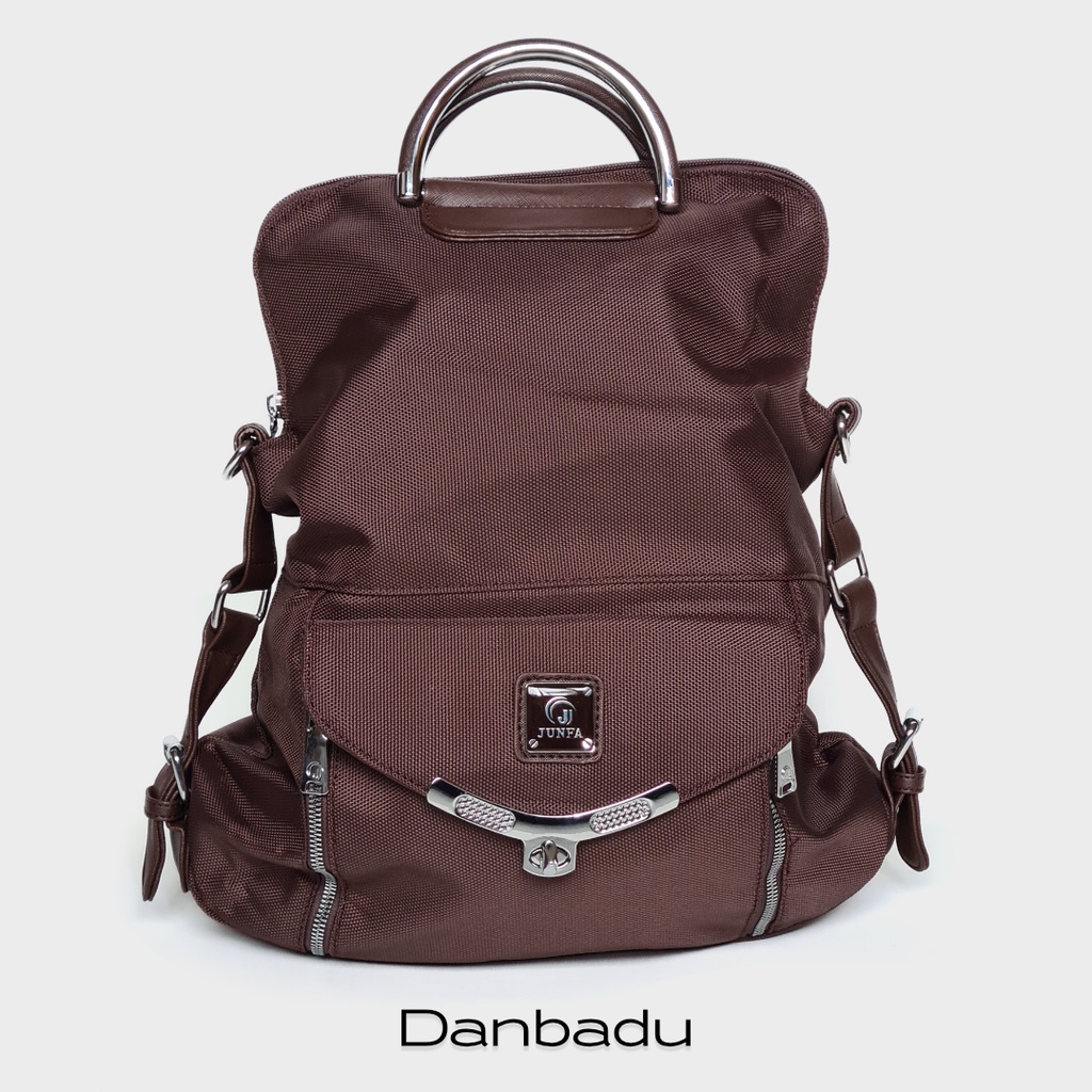 Jual Tas Ransel Wanita Danbadu Simple Bahan Premium Ukuran Besar ...