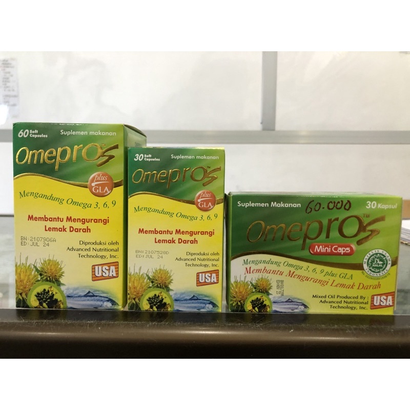 Jual Omepros 30 Kapsul || Menurunkan kadar kolestrol dan Melancarkan ...